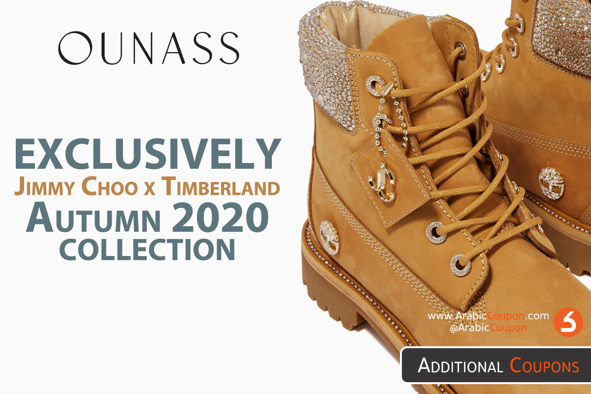 OUNASS in Egypt launched EXCLUSIVELY Jimmy Choo x Timberland Autumn ...