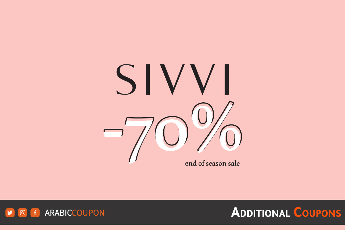 70% end-of-season discount from Sivvi Egypt with an additional coupon ...