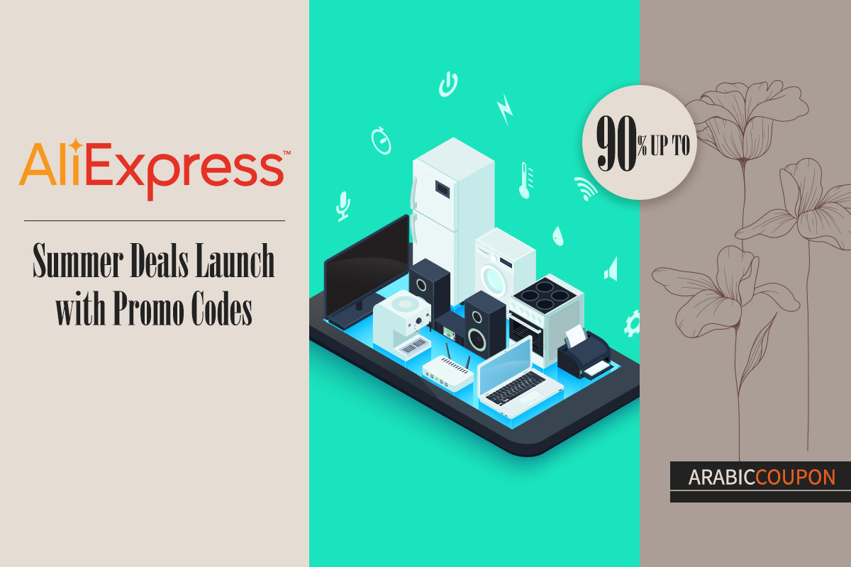 Take advantage of AliExpress summer offers and promo codes up to 90%