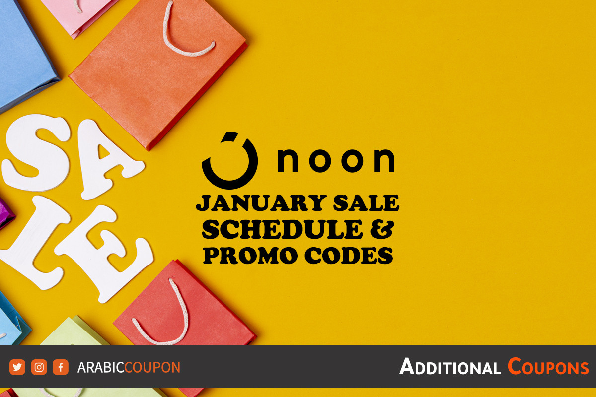 Noon coupon in Egypt with January offers 2025