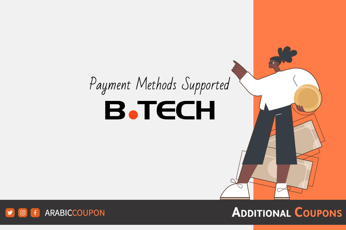 What are the payment methods offered by B.TECH Egypt?