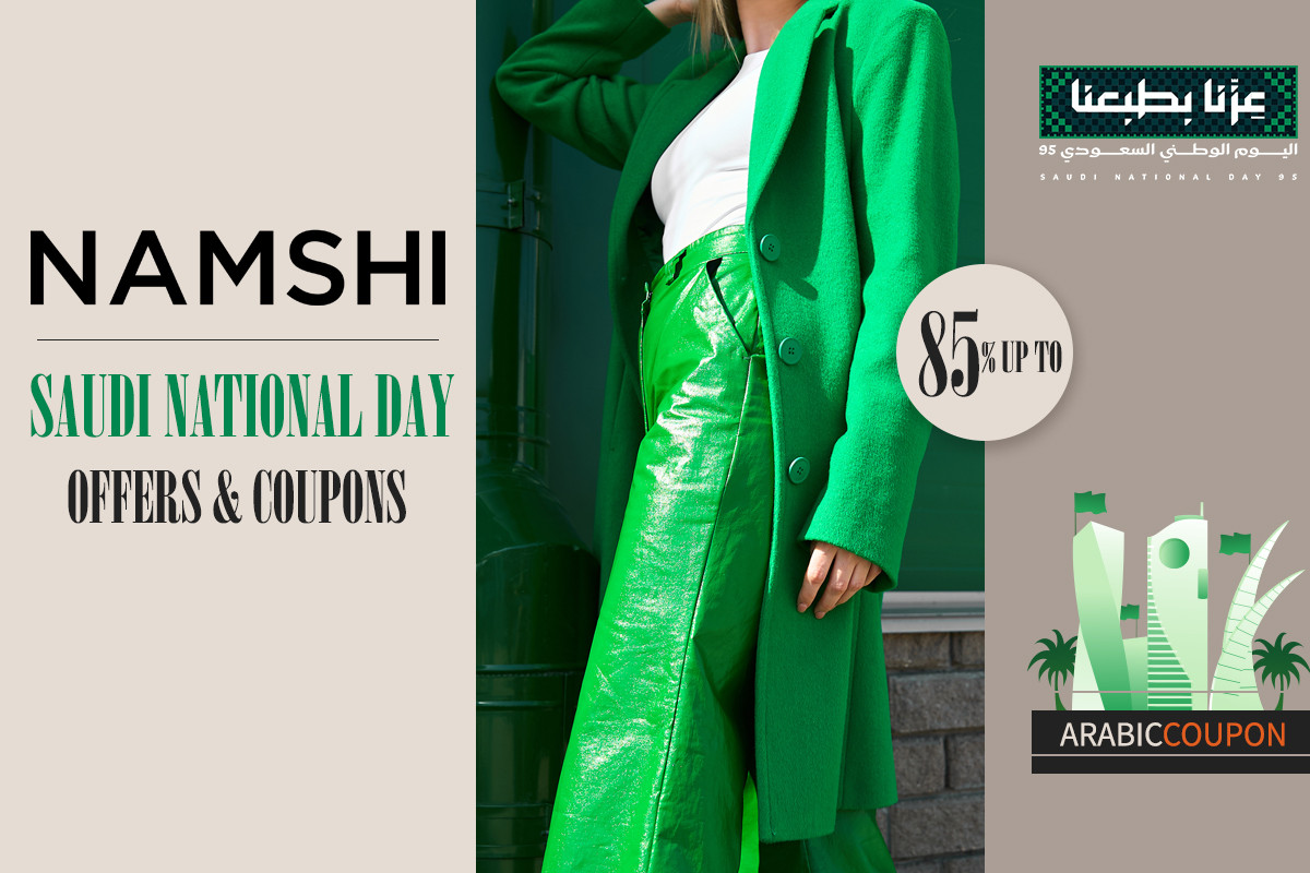 Amazing savings with Namshi promo code & offers on KSA National Day 2026